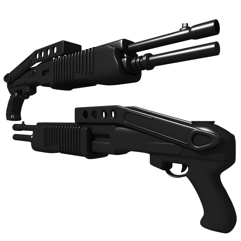 SPAS 12 Military Spec. Metal Stock Version – Airsoft Inside